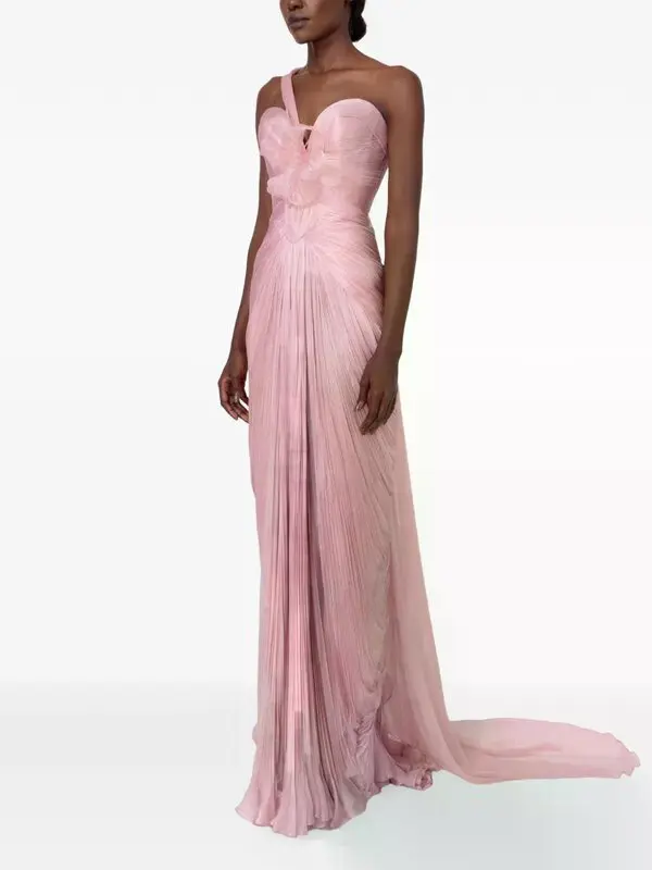 IRIS SERBAN Kaya One-shoulder Maxi Dress