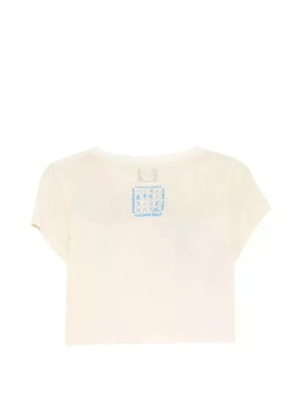 YANYAN Embroidered Crewneck T-shirt