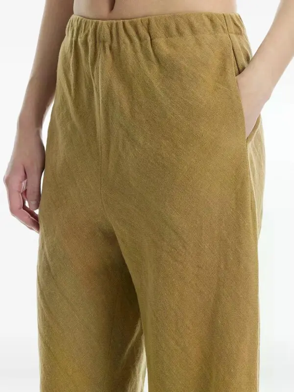 INTO THE EAST Elasticated Waist Wide-leg Trousers