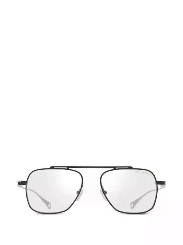 Dita Square Frame Glasses - Black