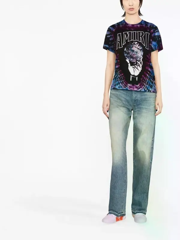 Amiri Crystal Ball Tie-dye T-shirt