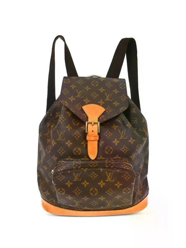 LOUIS VUITTON Montsouris Gm Backpack - Brown