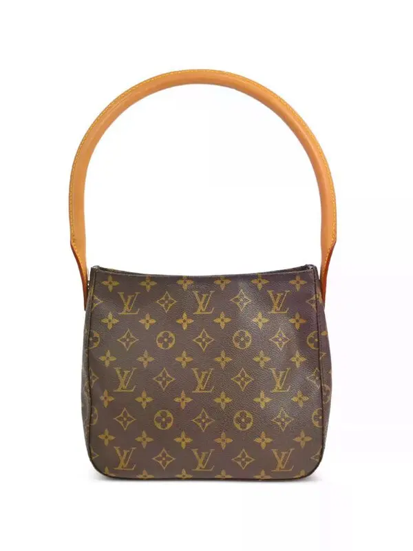 LOUIS VUITTON Monogram Canvas Looping Mm Shoulder Bag - Brown
