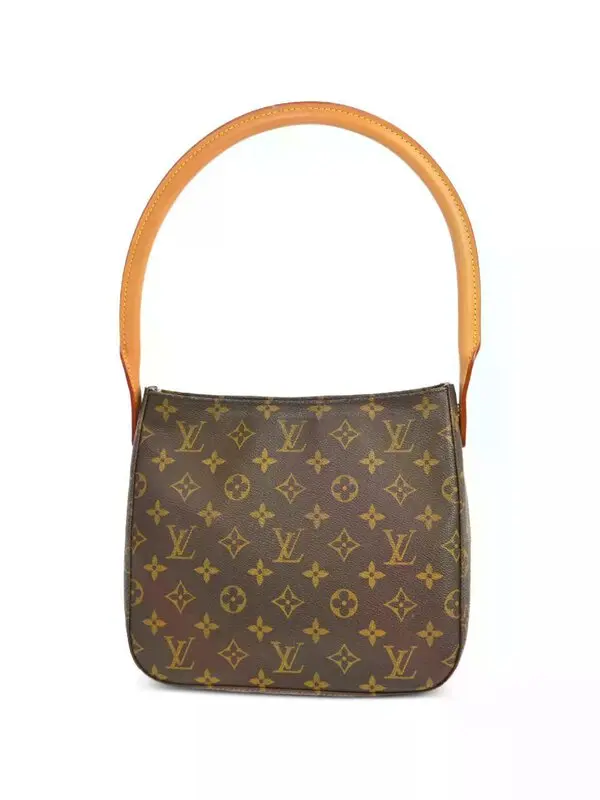 LOUIS VUITTON Monogram Canvas Looping Mm Shoulder Bag - Brown