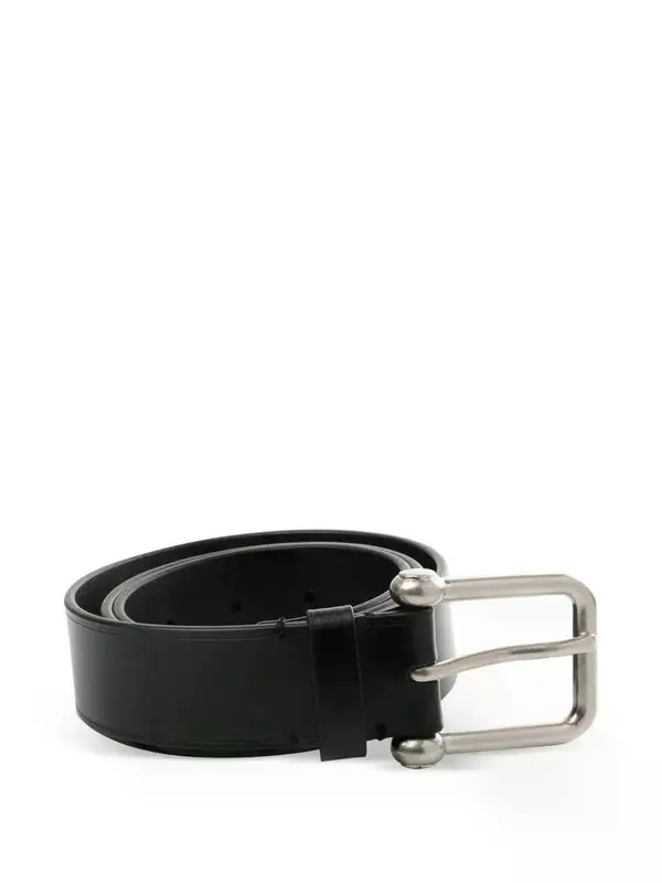 ANN DEMEULEMEESTER Marin Leather Belt - Black