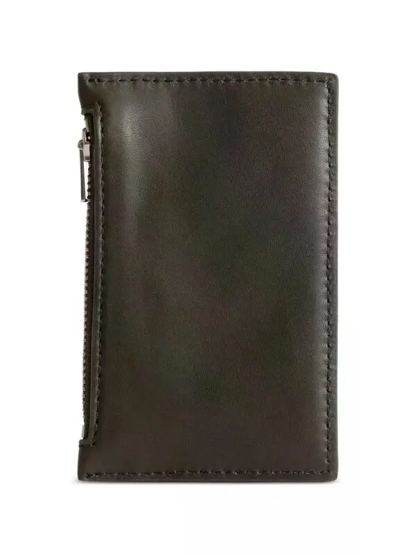 YU MEI Frank Leather Card Holder - Black