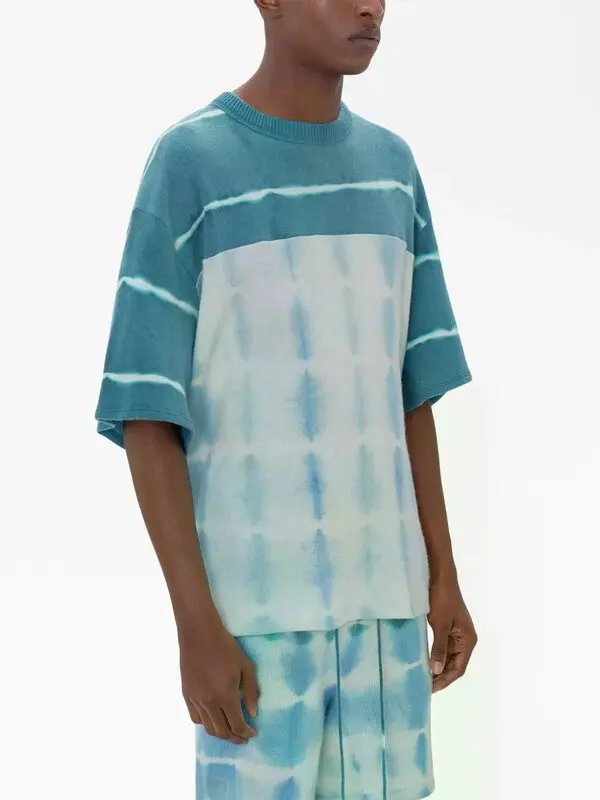 Amiri Tie-dye Logo Print Sweatshirt