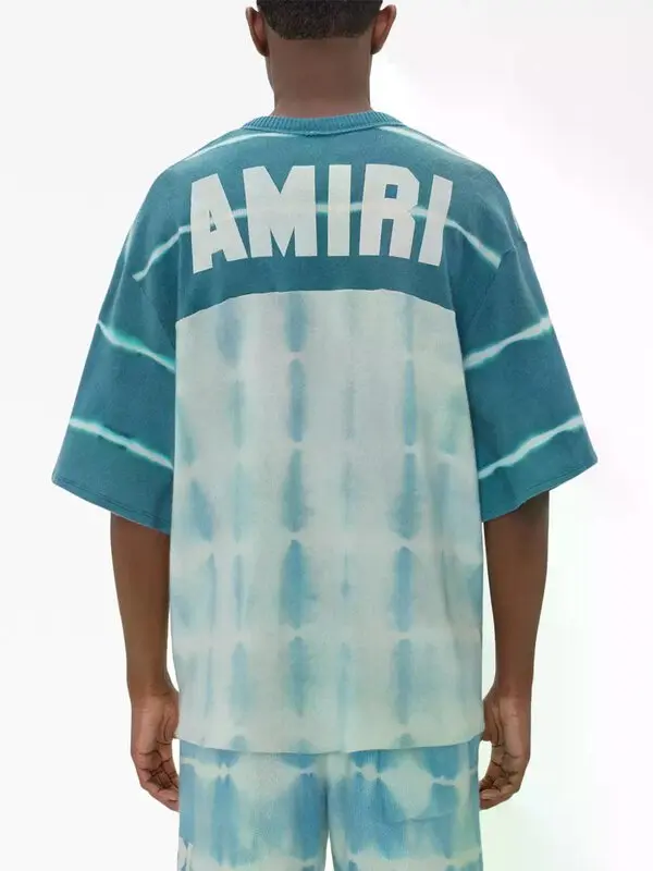 Amiri Tie-dye Logo Print Sweatshirt
