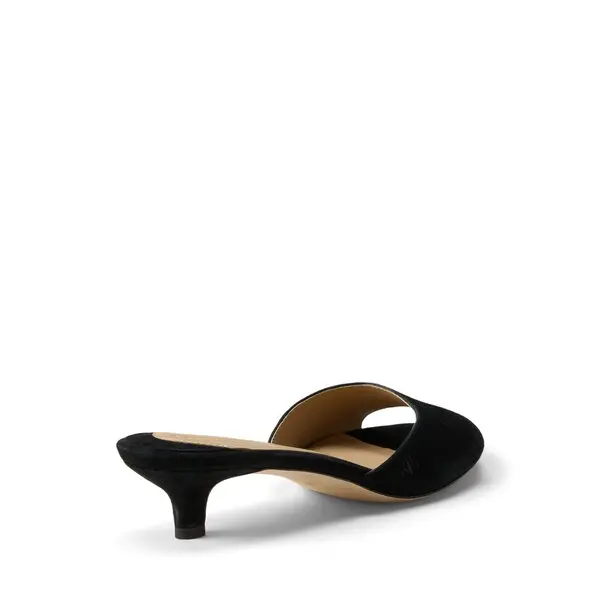 Ralph Lauren Francesca Suede Mule Sandal