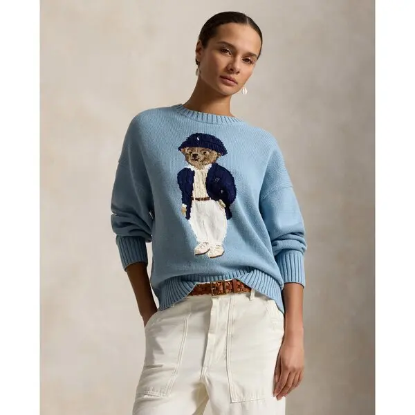 Ralph Lauren Polo Bear Cotton Sweater