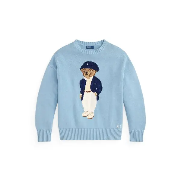 Ralph Lauren Polo Bear Cotton Sweater