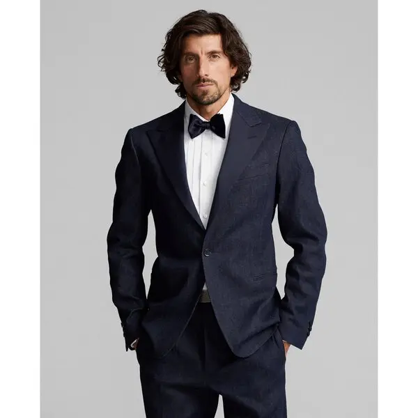 Ralph Lauren Denim Tuxedo Jacket