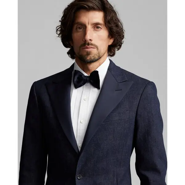 Ralph Lauren Denim Tuxedo Jacket