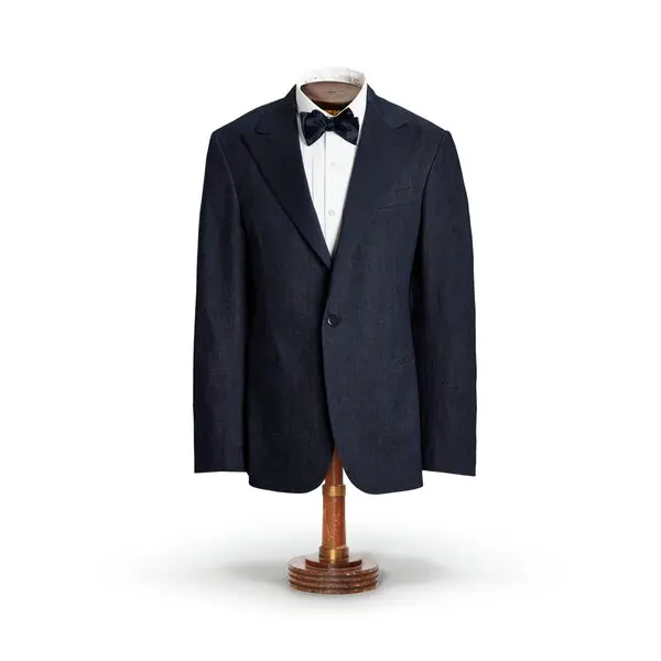 Ralph Lauren Denim Tuxedo Jacket