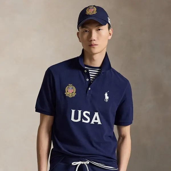 Ralph Lauren Classic Fit Usa Polo Shirt