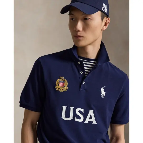 Ralph Lauren Classic Fit Usa Polo Shirt