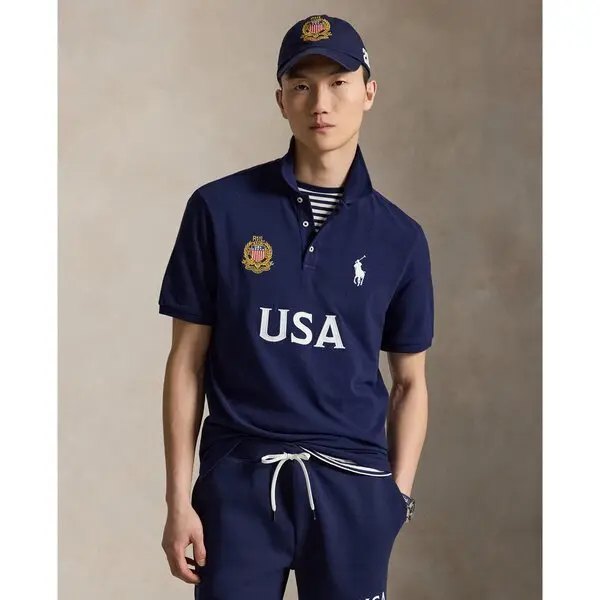 Ralph Lauren Classic Fit Usa Polo Shirt