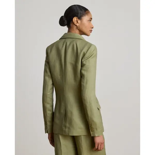 Ralph Lauren Linen-blend Twill Blazer