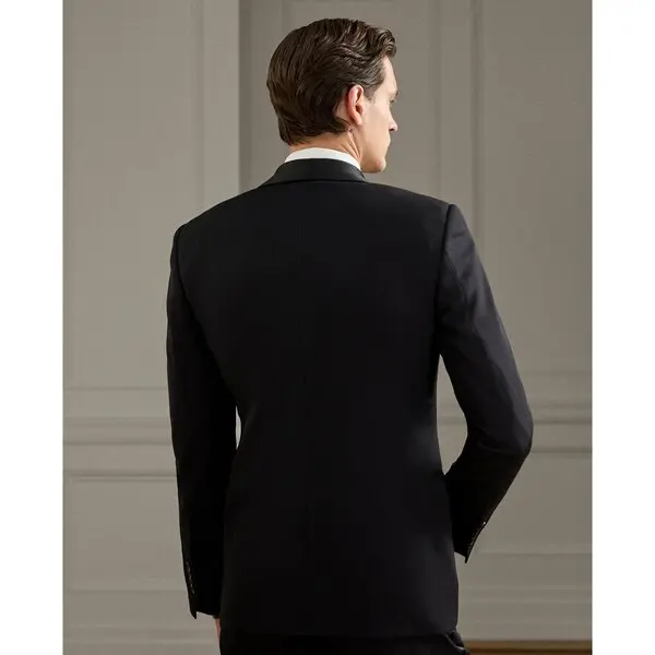 Ralph Lauren Gregory Handmade Barathea Shawl Tuxedo