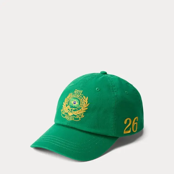 Ralph Lauren Brasil Twill Ball Cap - Billard