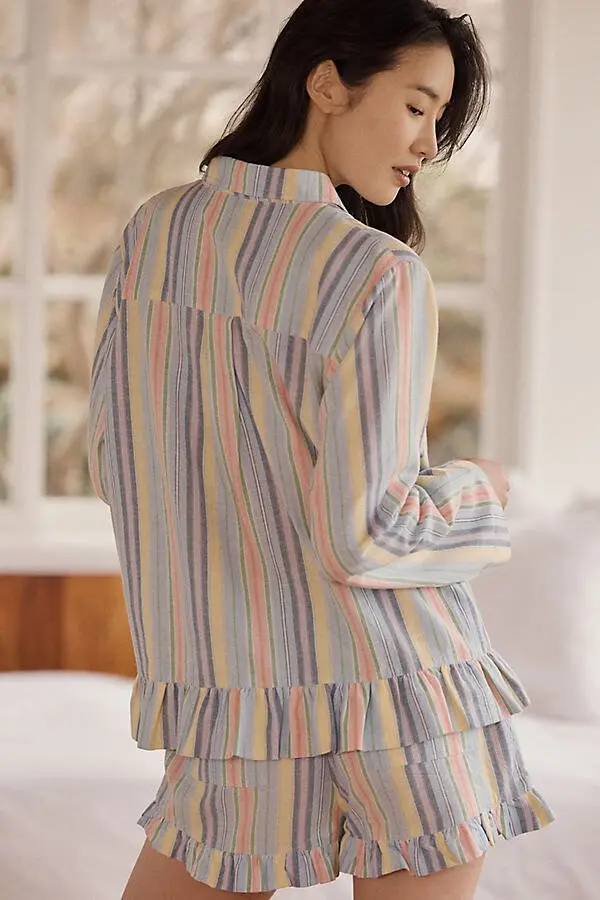 DAMSON MADDER Frill Flori Long-sleeve Top