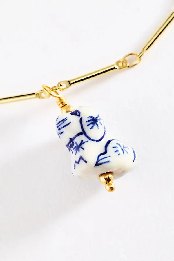 PAJAROLIMON Dog Charm Necklace