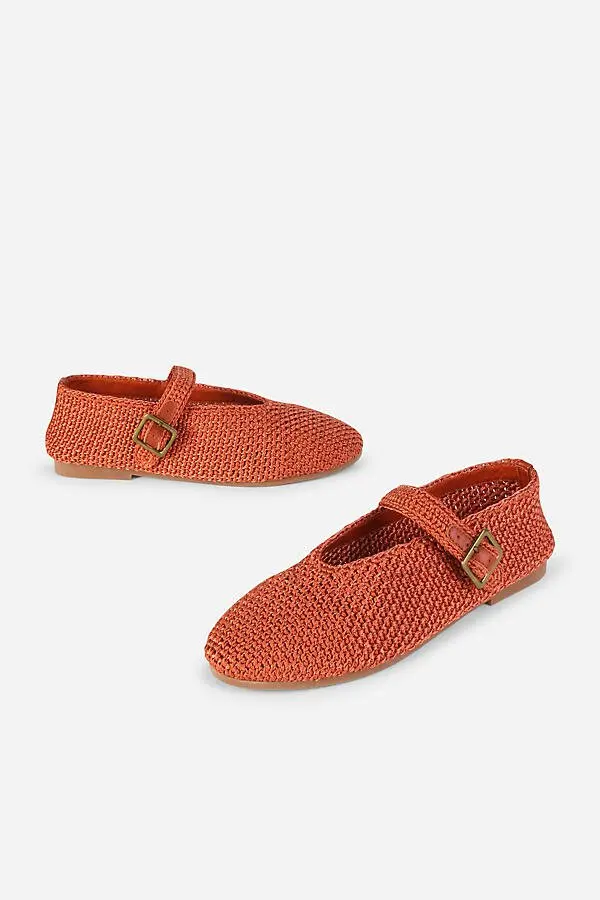 Intentionally Blank Kail Woven Flats