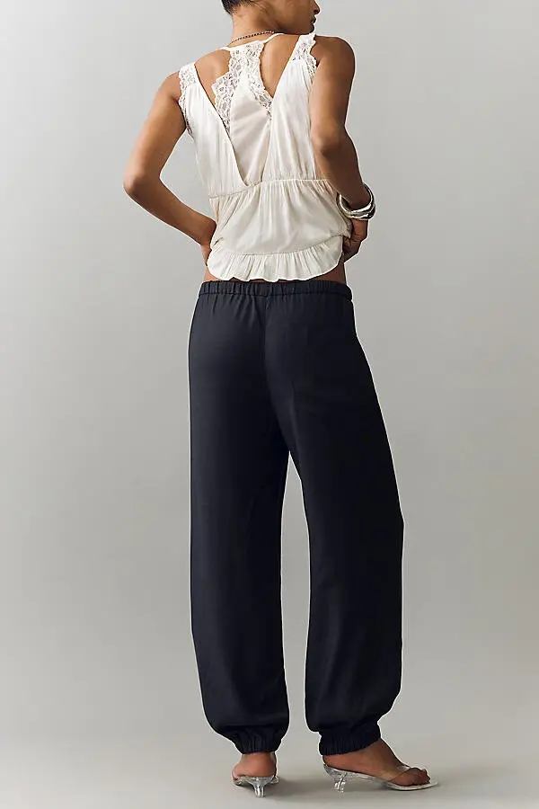 Citizens Of Humanity Bubble Pull-on Pants In Viscose And Wool Blend