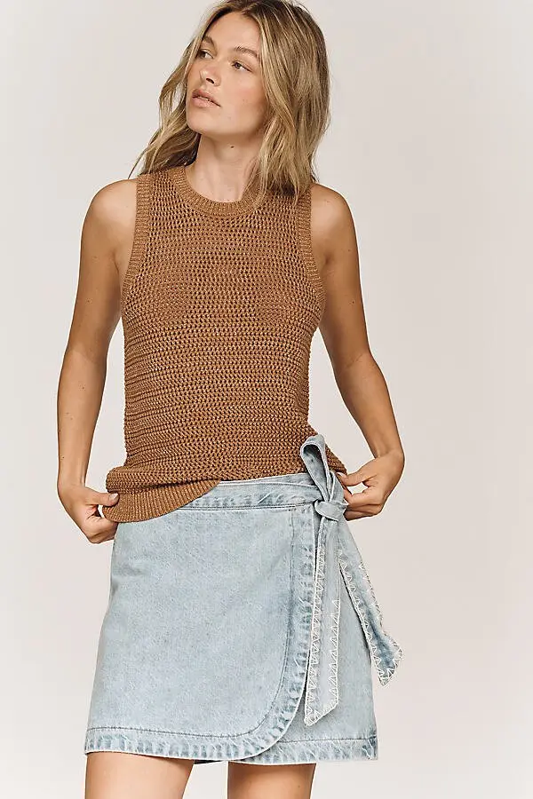 SEVENTY + MOCHI Freya Cotton Mini Skirt