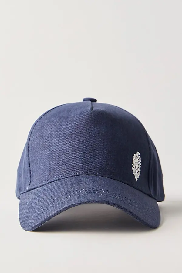 Free People All Set Snapback Hat - Midnight Navy
