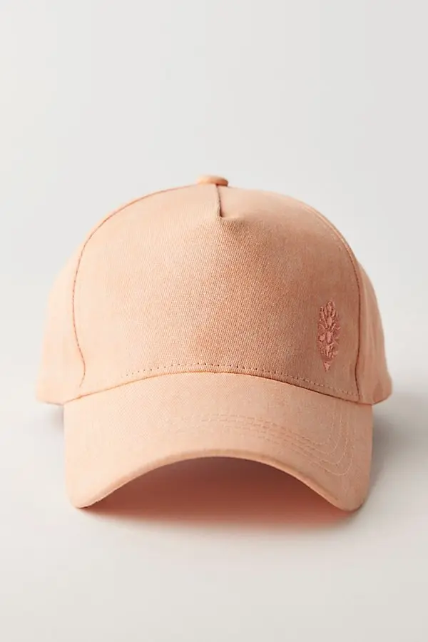 Free People All Set Snapback Hat - Pastel Peach