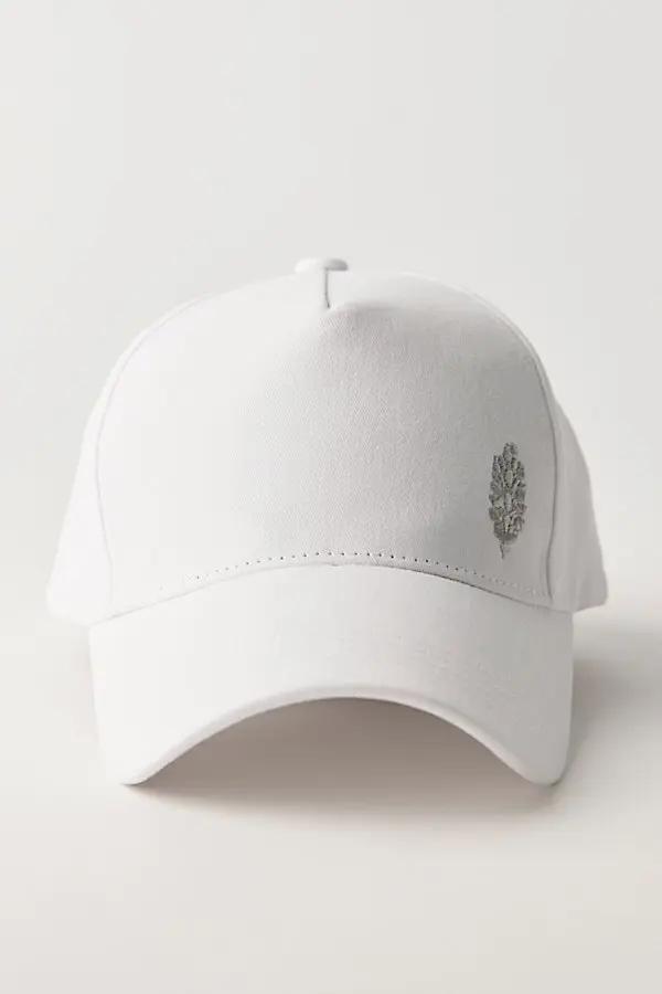 Free People All Set Snapback Hat - White