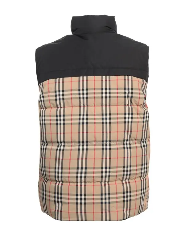 Burberry Polyamide Vest With Signature Print