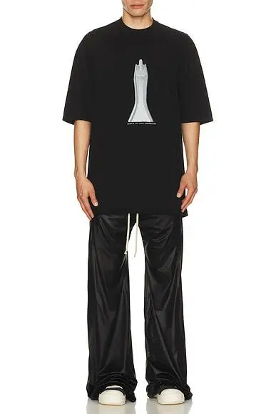Rick Owens Wide Leg Pants - Black