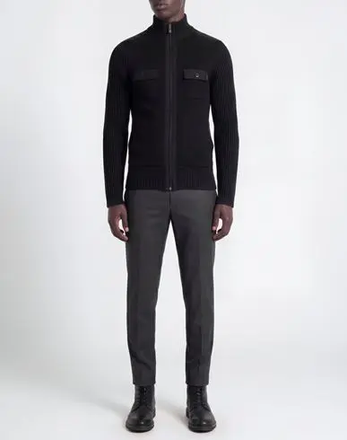 LIU •JO MAN Cotton Cardigan - Black