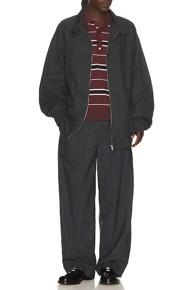 MAISON MARGIELA Zip-up Sports Jacket - Anthracite Grey