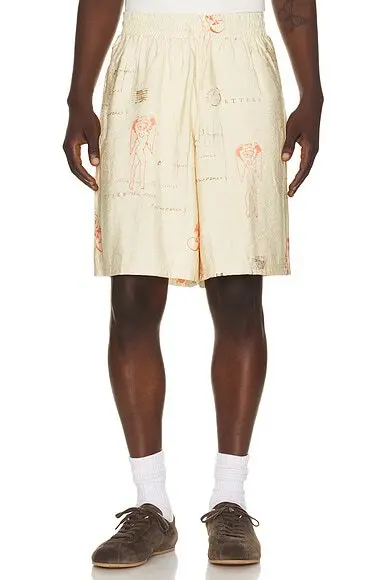MISBHV Devil & Angel Postcard Shorts - Multi