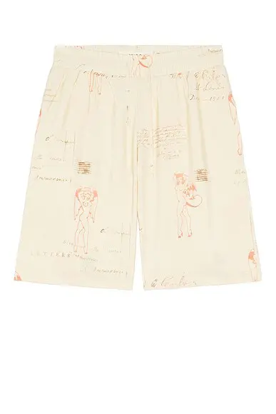 MISBHV Devil & Angel Postcard Shorts - Multi