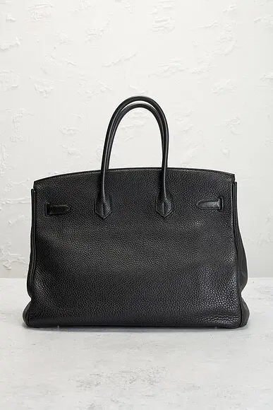 Hermès Togo Birkin 35 Retourne Handbag - Noir