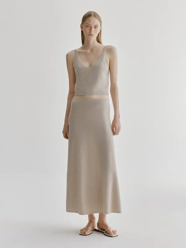 LISA YANG The Violia Top - Sand
