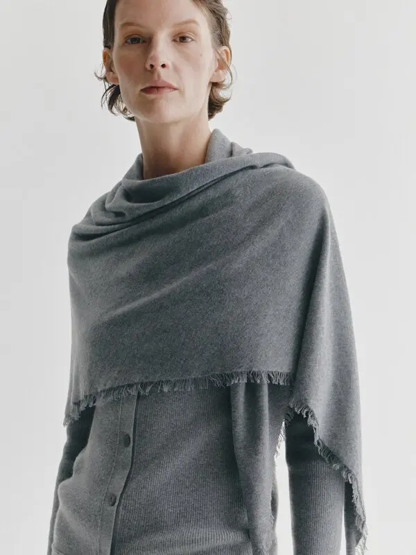 LISA YANG The Alvit Bandana Scarf - Cloud