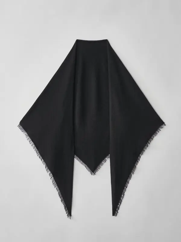 LISA YANG The Alvit Bandana Scarf - Noir