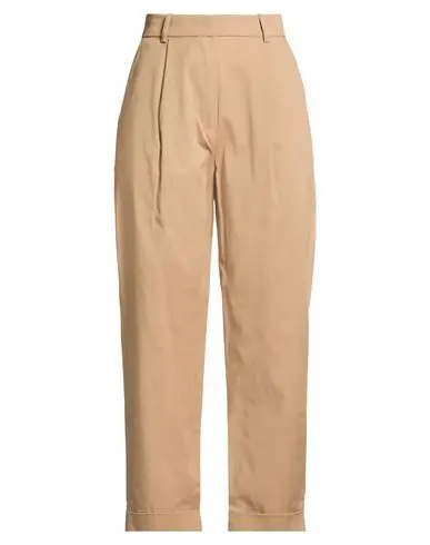KAOS Cotton Elastane Pants - Beige