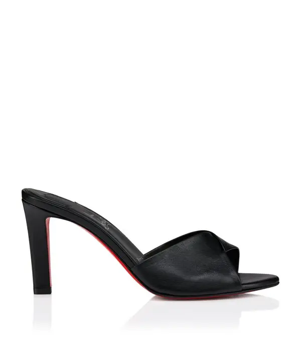 CHRISTIAN LOUBOUTIN Fanny Slide Mules 85 - Black