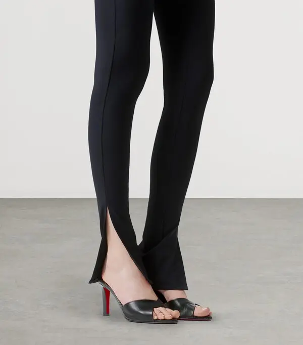 CHRISTIAN LOUBOUTIN Fanny Slide Mules 85 - Black