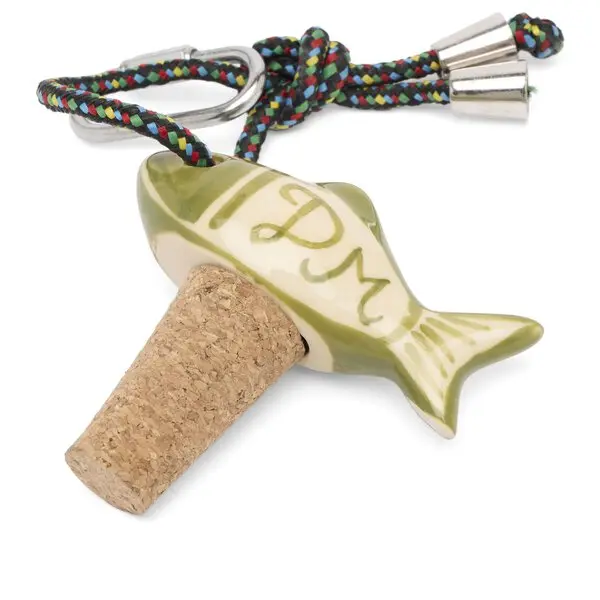 DAMSON MADDER Ceramic Fish Bottle Stopper
