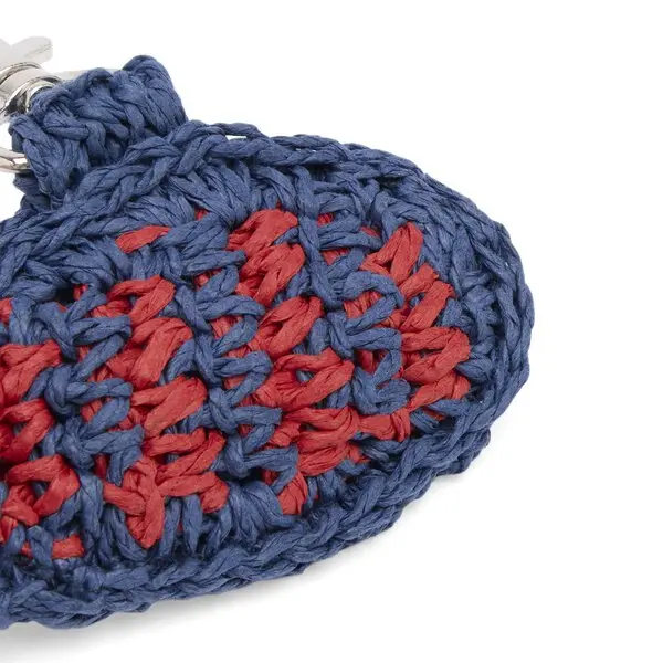 DAMSON MADDER Raffia Fish Charm