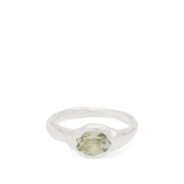 SIMUERO Faro La Mola Ring With Amethyst - Silver