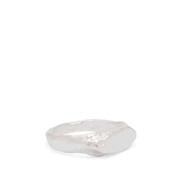 SIMUERO Marco Ring Sculptural Recycled Sterling