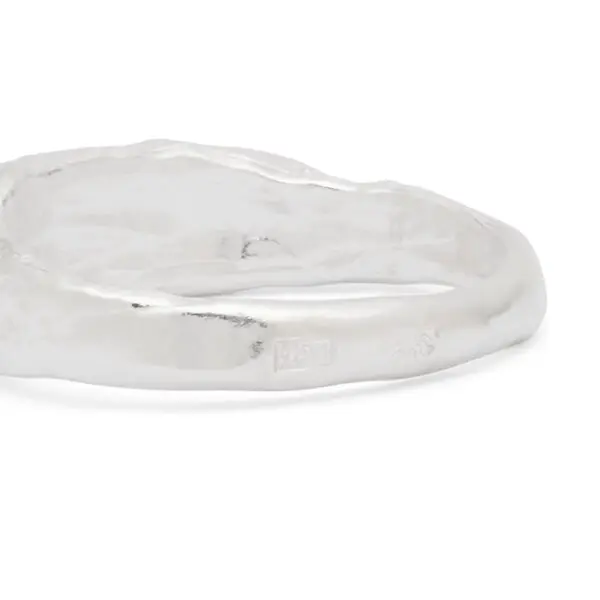SIMUERO Marco Ring Sculptural Recycled Sterling